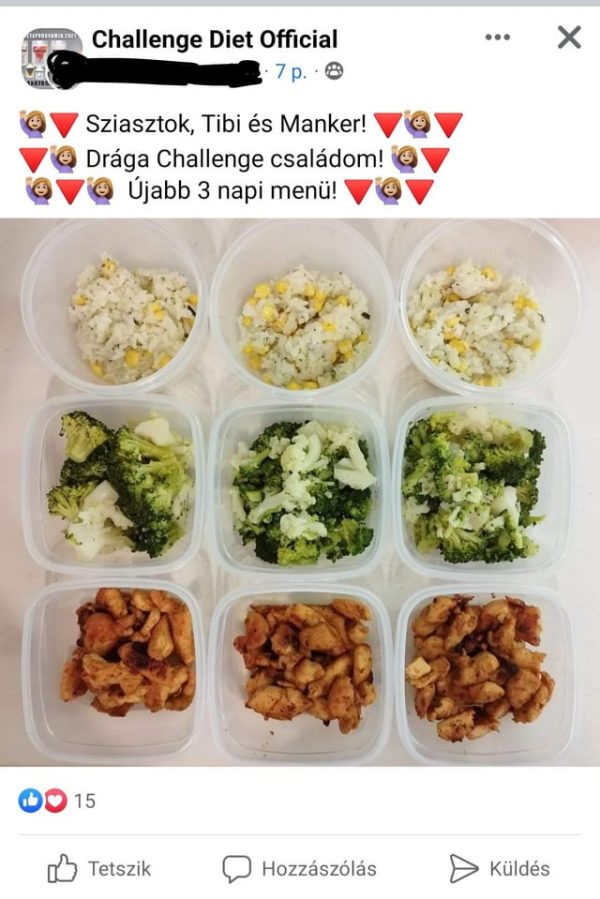 Kasza Tibi challenge diéta - Egészségesebb